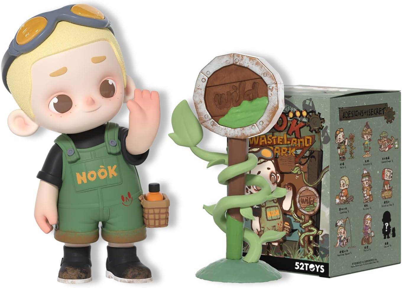 Blind Box: NOOK Mini Figure - Wasteland Paradise [52Toys] - Nin-Nin ...