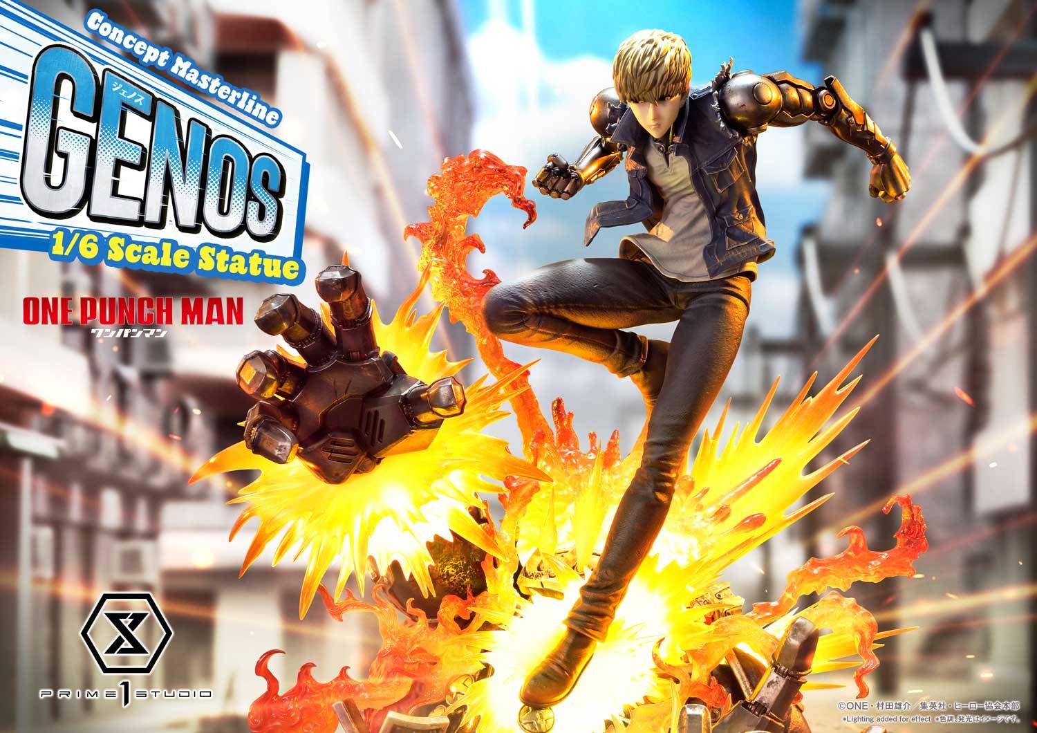 Concept Masterline: One Punch Man - Genos - 1/6 (Limited + Bonus) [Prime 1 Studio] - Nin-Nin ...