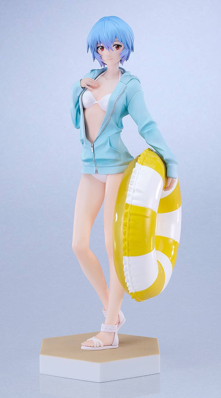 POP UP PARADE: Evangelion - Rei Ayanami (Beach Queens Ver.) (L Size) (Limited Edition) [Good ...