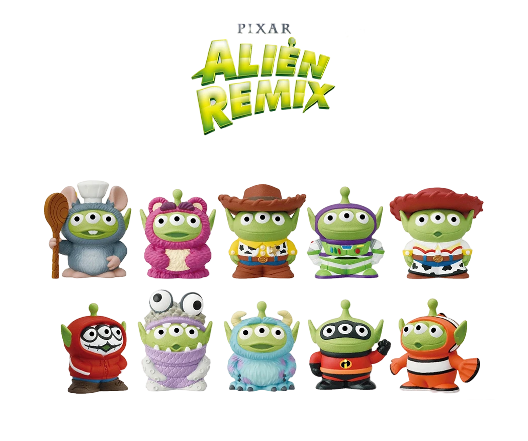 Toy Story: Alien Remix - Soft Vinyl Puppet Mascot Collection (10 Packs Box) [Ensky] - Nin-Nin ...