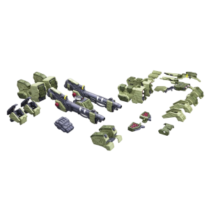 HMM ZOIDS 1/72: Liger ZERO Panzer Unit Optional Parts - Marking Plus ...