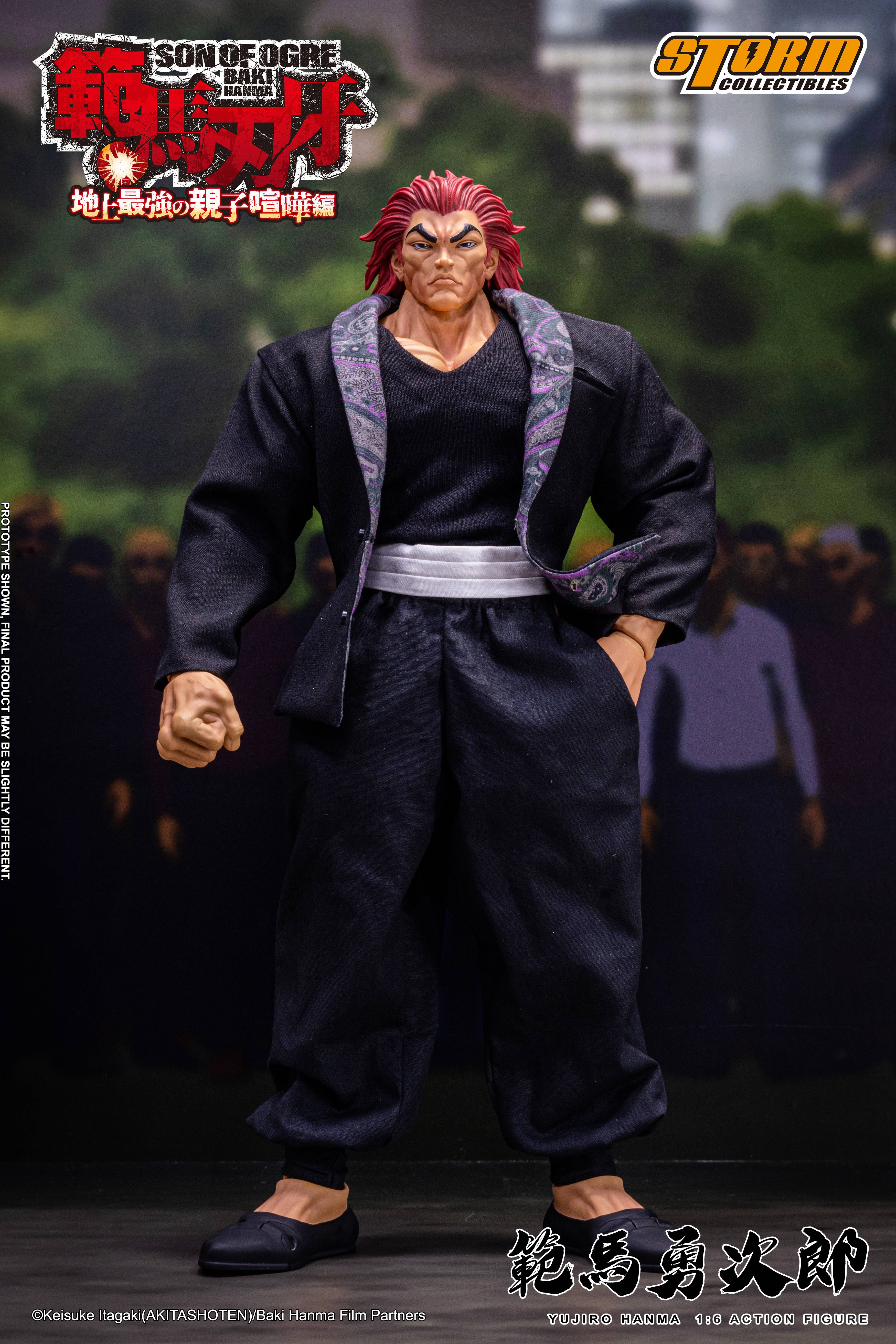 Action Figure: Son Of Ogre Baki Hanma - Yujiro Hanma 1/6 [Storm ...