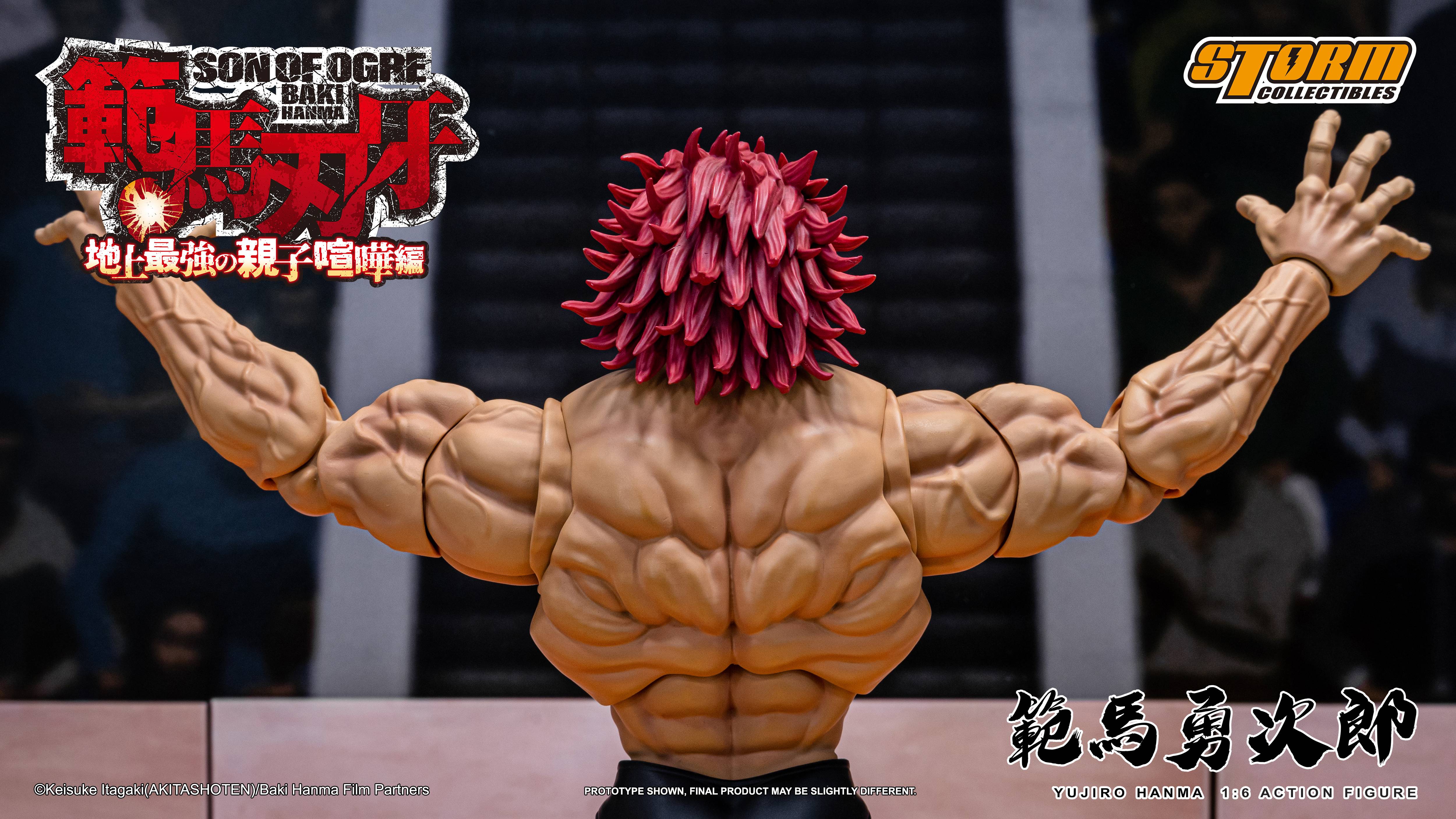 Action Figure: Son Of Ogre Baki Hanma - Yujiro Hanma 1/6 [Storm ...