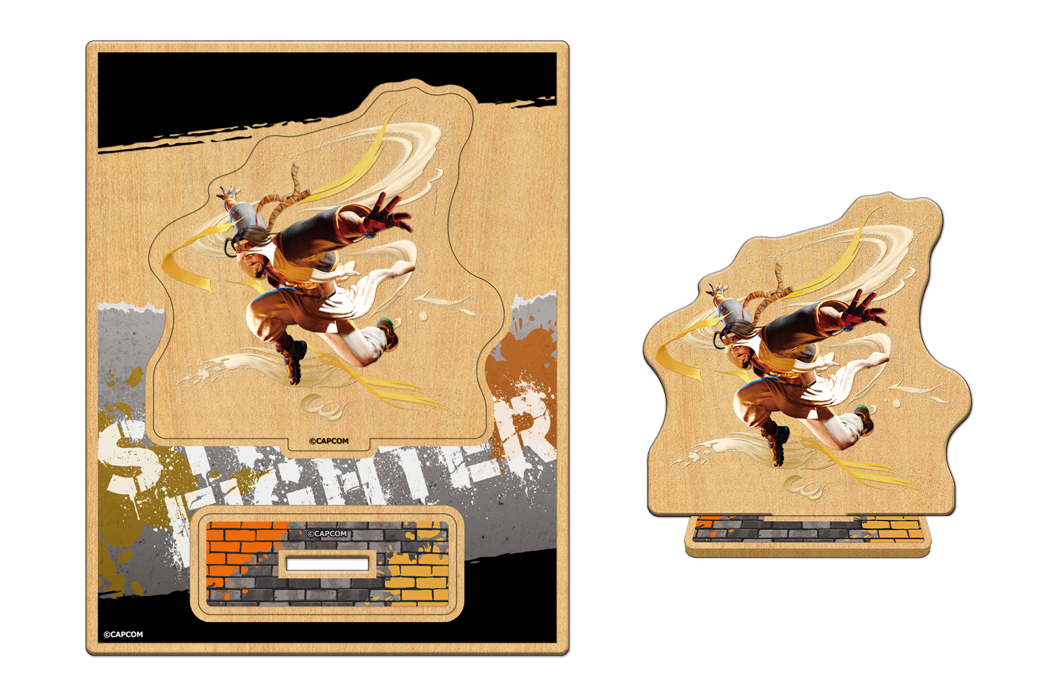 Street Fighter 6: Wooden Stand - Rashid [Canaria] - Nin-Nin-Game.com