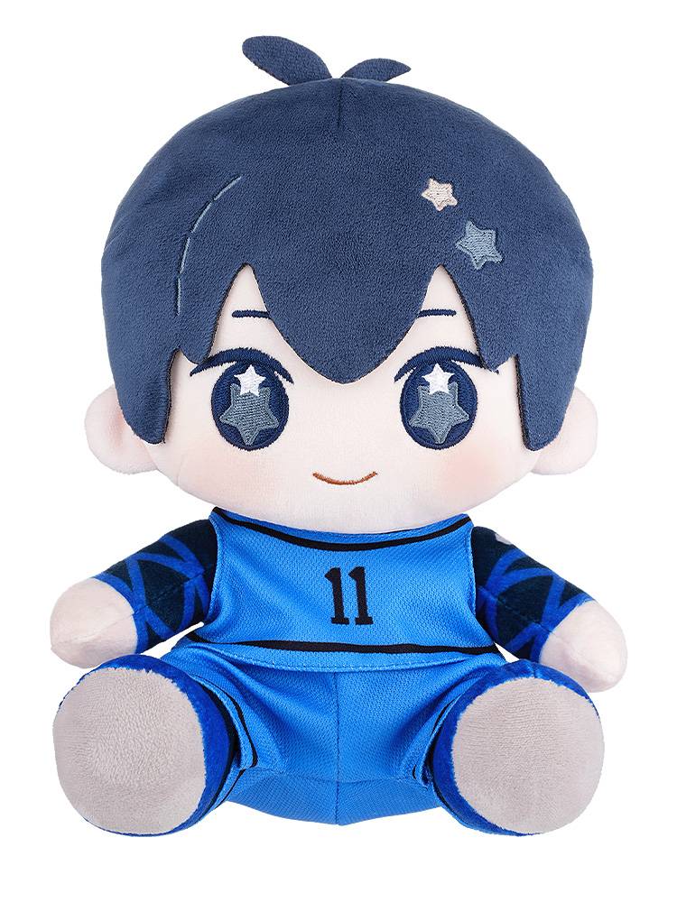 HUGGY DOLL: Blue Lock Plush Toy - Yoichi Isagi [Good Smile Moment] - Nin-Nin-Game.com