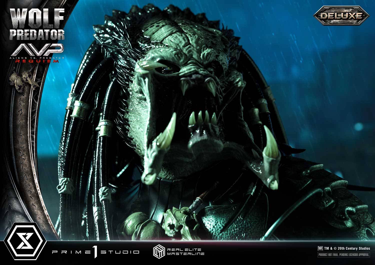 Real Elite Masterline: Aliens Vs. Predator - Requiem - Wolf Predator ...