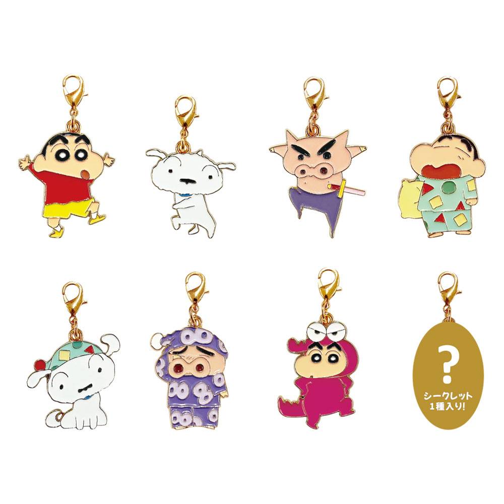 Crayon Shin-chan: Metal Charm Collection - Shin-chan & Friends (8 Packs ...
