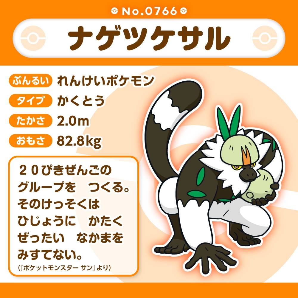 Pokémon: Pokémon Fit - 766 - Passimian [The Pokémon Company] - Nin-Nin ...