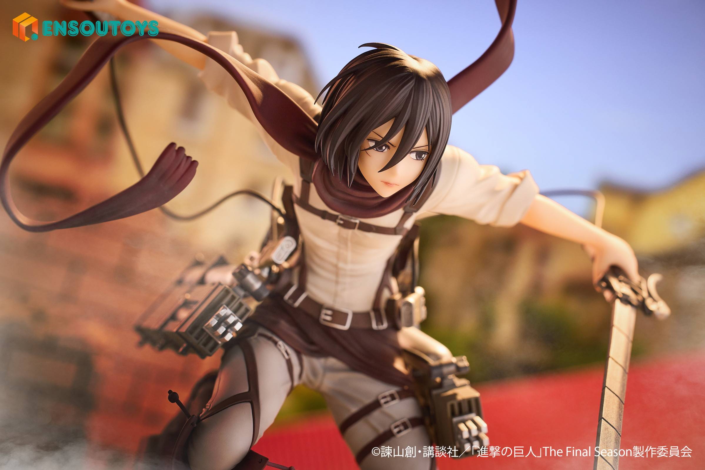 Attack on Titan: Mikasa Ackerman 1/7 (With Bonus) [Ensoutoys] - Nin-Nin ...