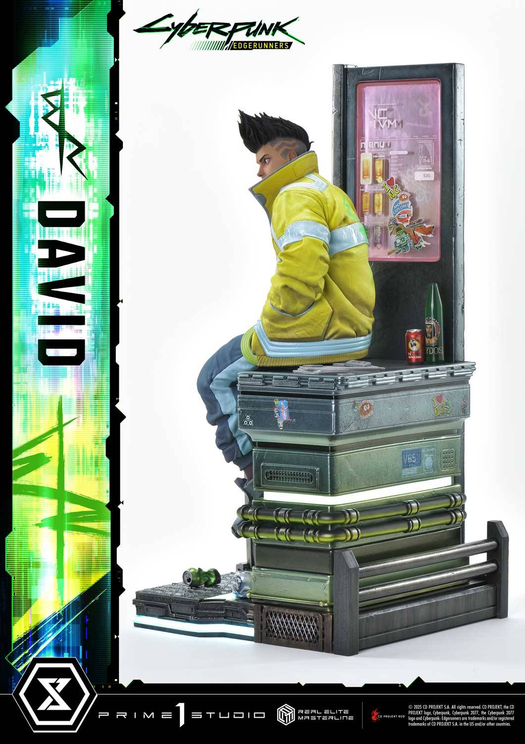 Real Elite Masterline: CyberPunk Edgerunners - David 1/4 [Prime 1 ...