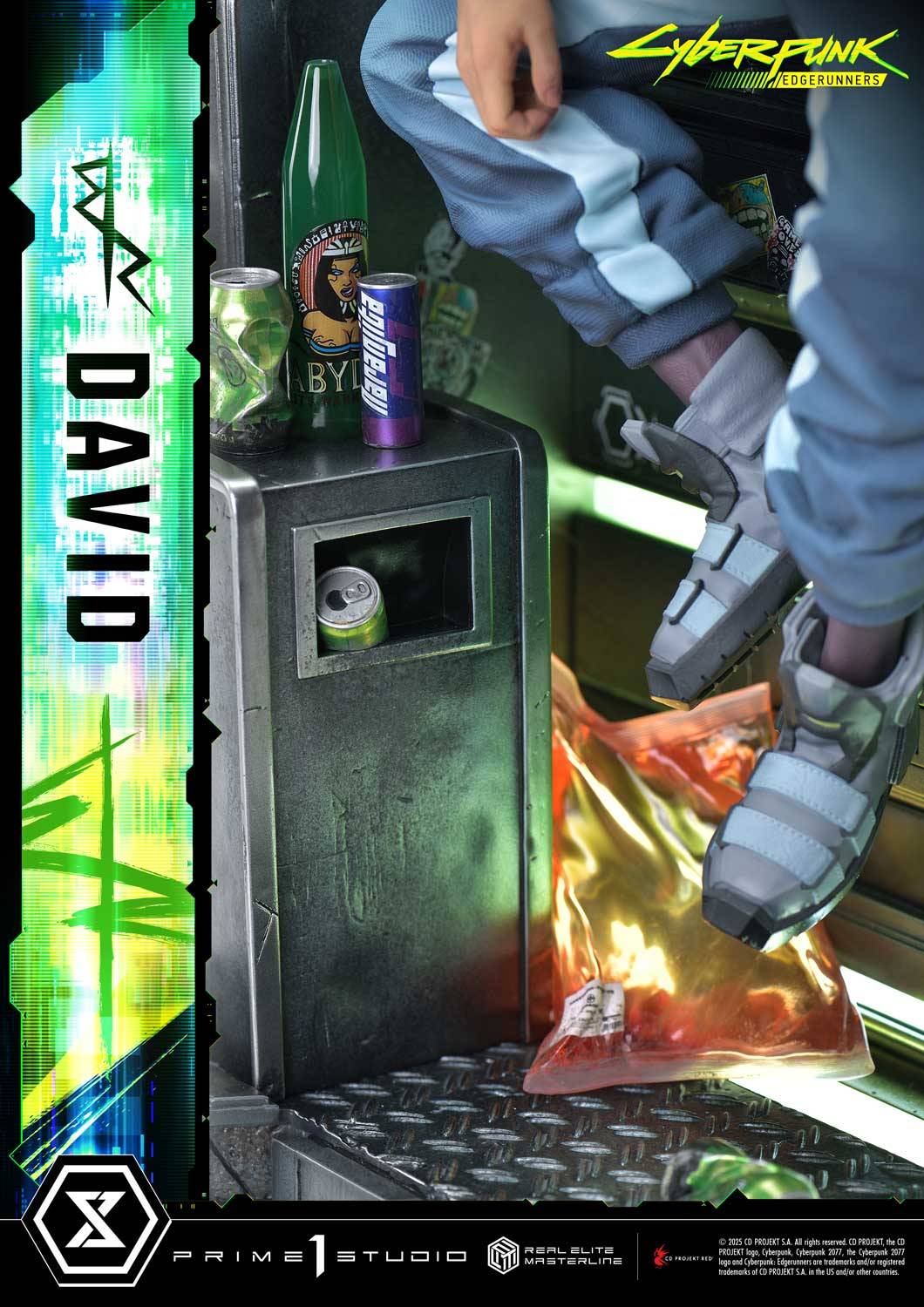 Real Elite Masterline: CyberPunk Edgerunners - David 1/4 [Prime 1 ...