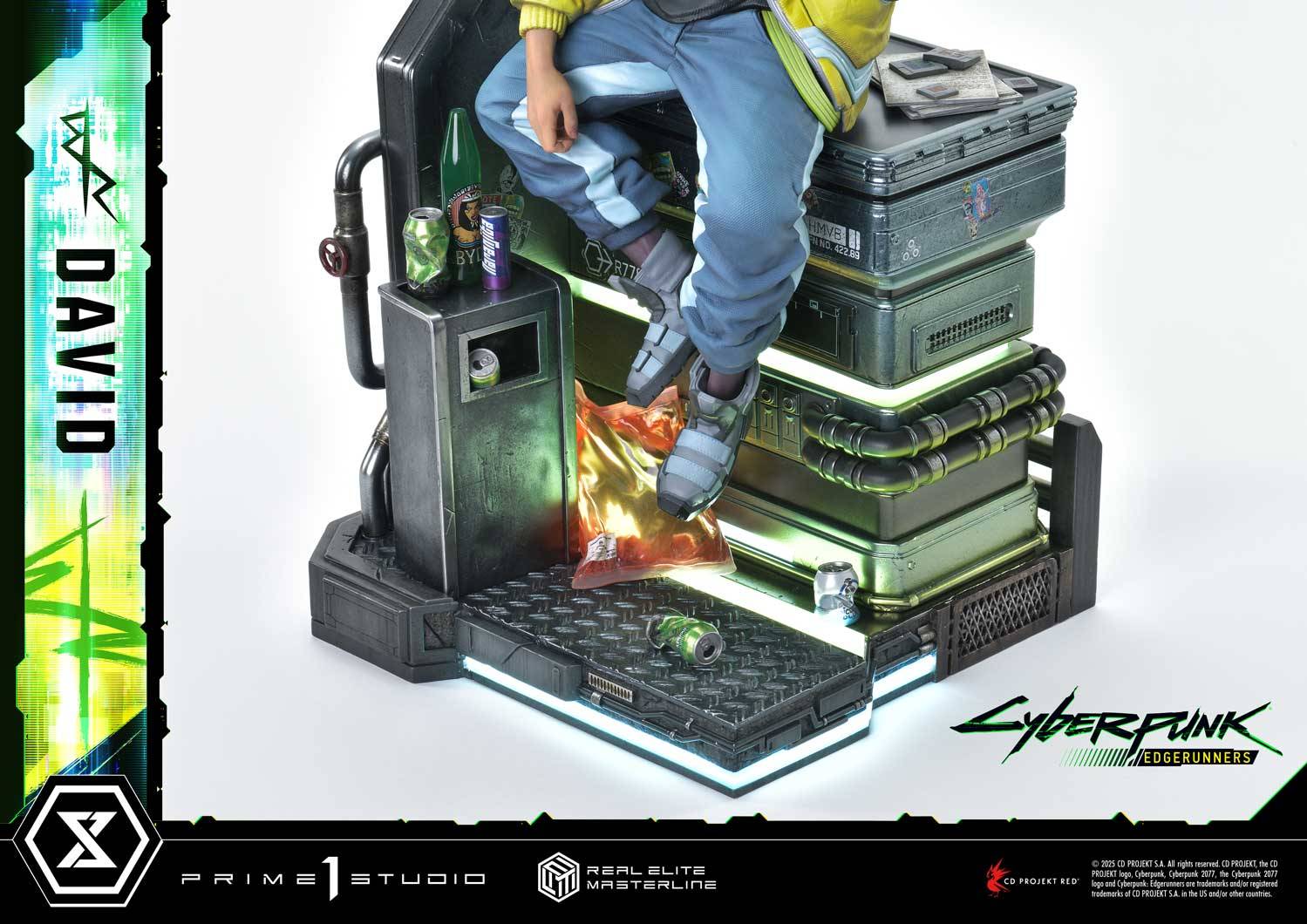 Real Elite Masterline: CyberPunk Edgerunners - David 1/4 [Prime 1 ...