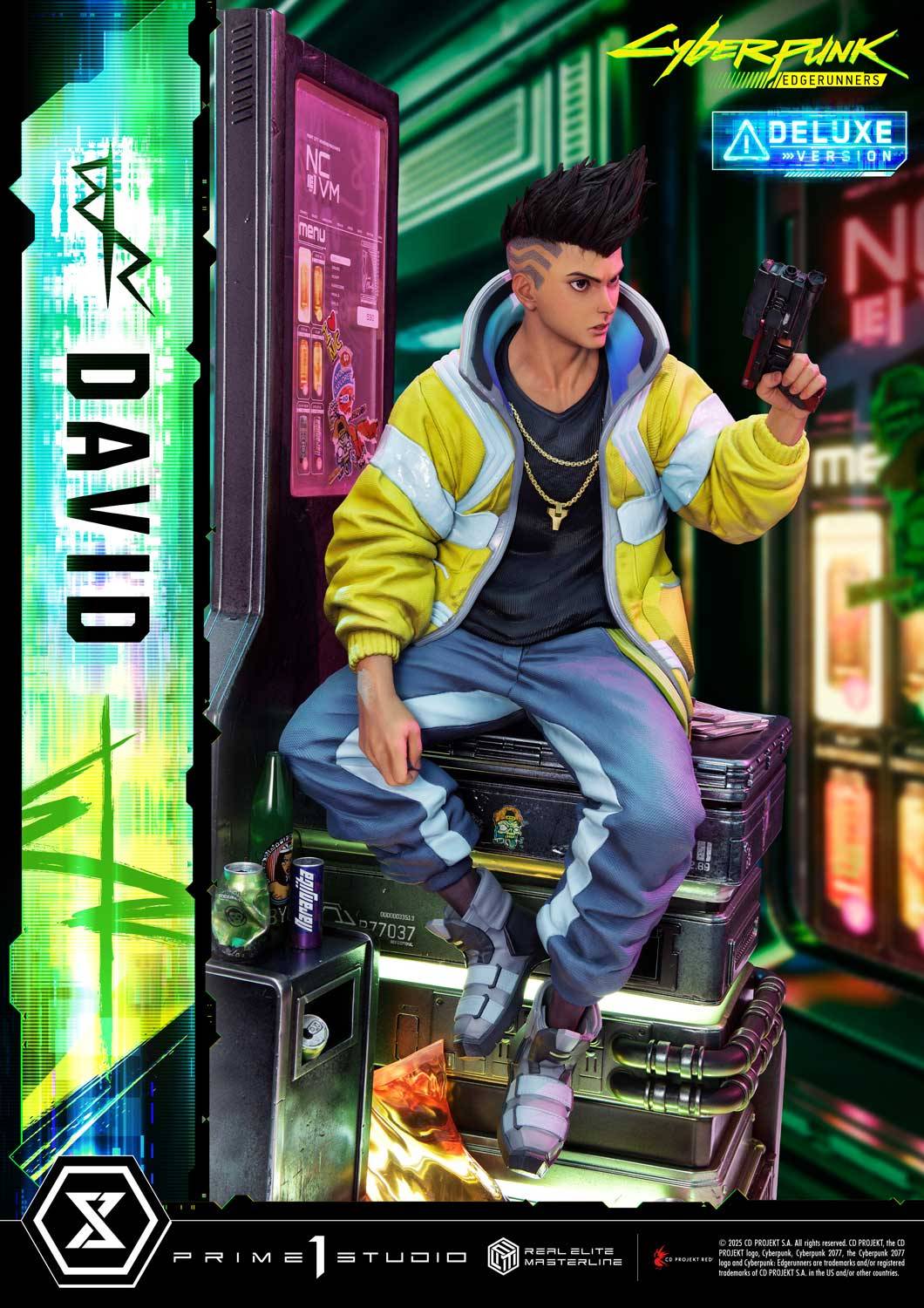 Real Elite Masterline: CyberPunk Edgerunners - David 1/4 (Deluxe Ver ...