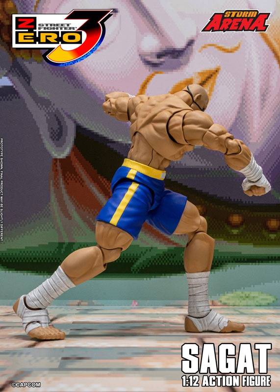 Action Figure: Street Fighter Zero3 - Sagat 1/12 [Storm Collectibles ...