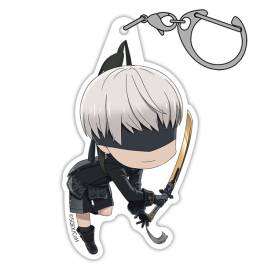 NieR Automata Ver1.1a: Acrylic Pinch Keychain - 9S [COSPA] - Nin-Nin ...