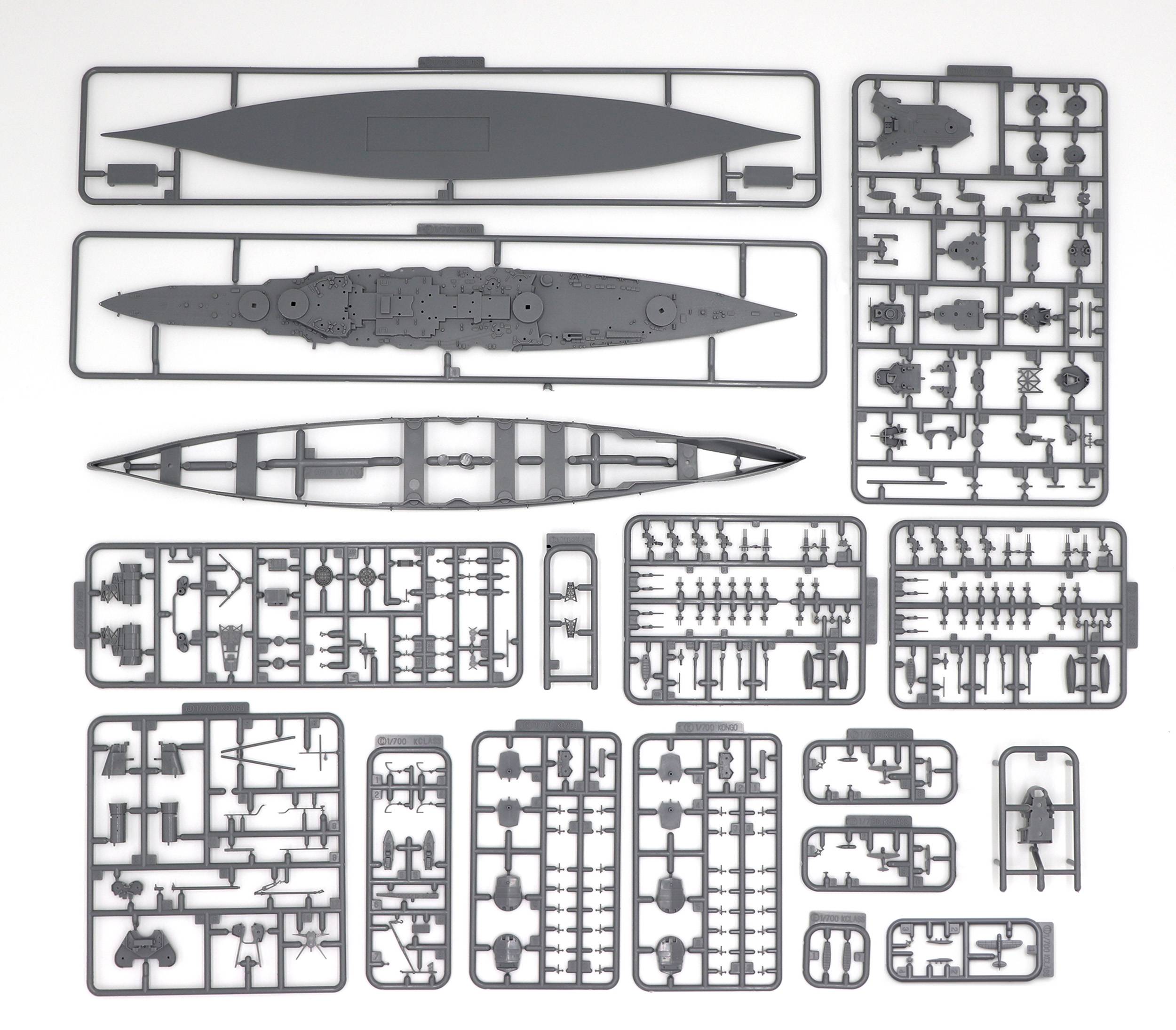 1/700: Special 002 - Imperial Japanese Navy - Battleship Kongo (Plastic ...