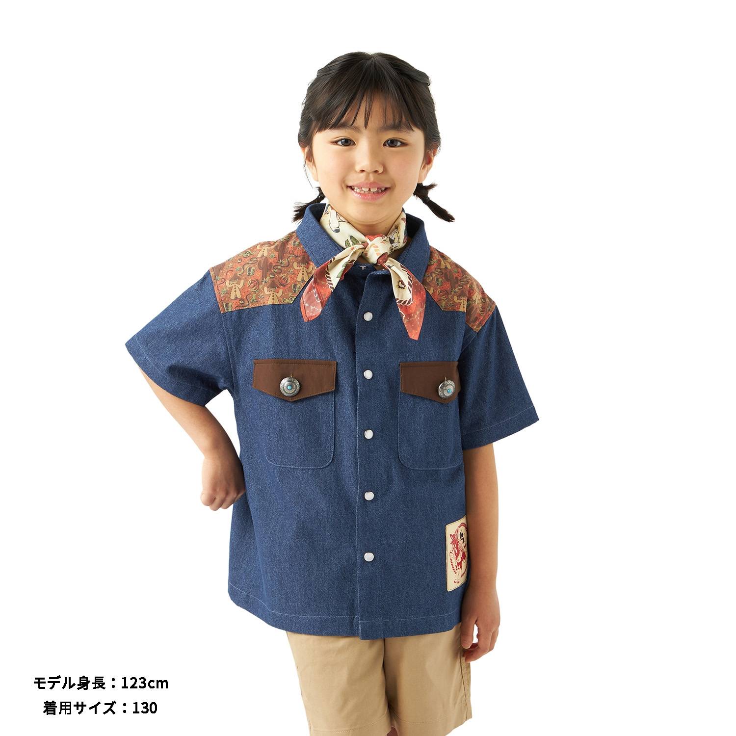 Pokémon: Run Run ! Desert - Western Shirt (Kids - 130cm) [The Pokémon ...