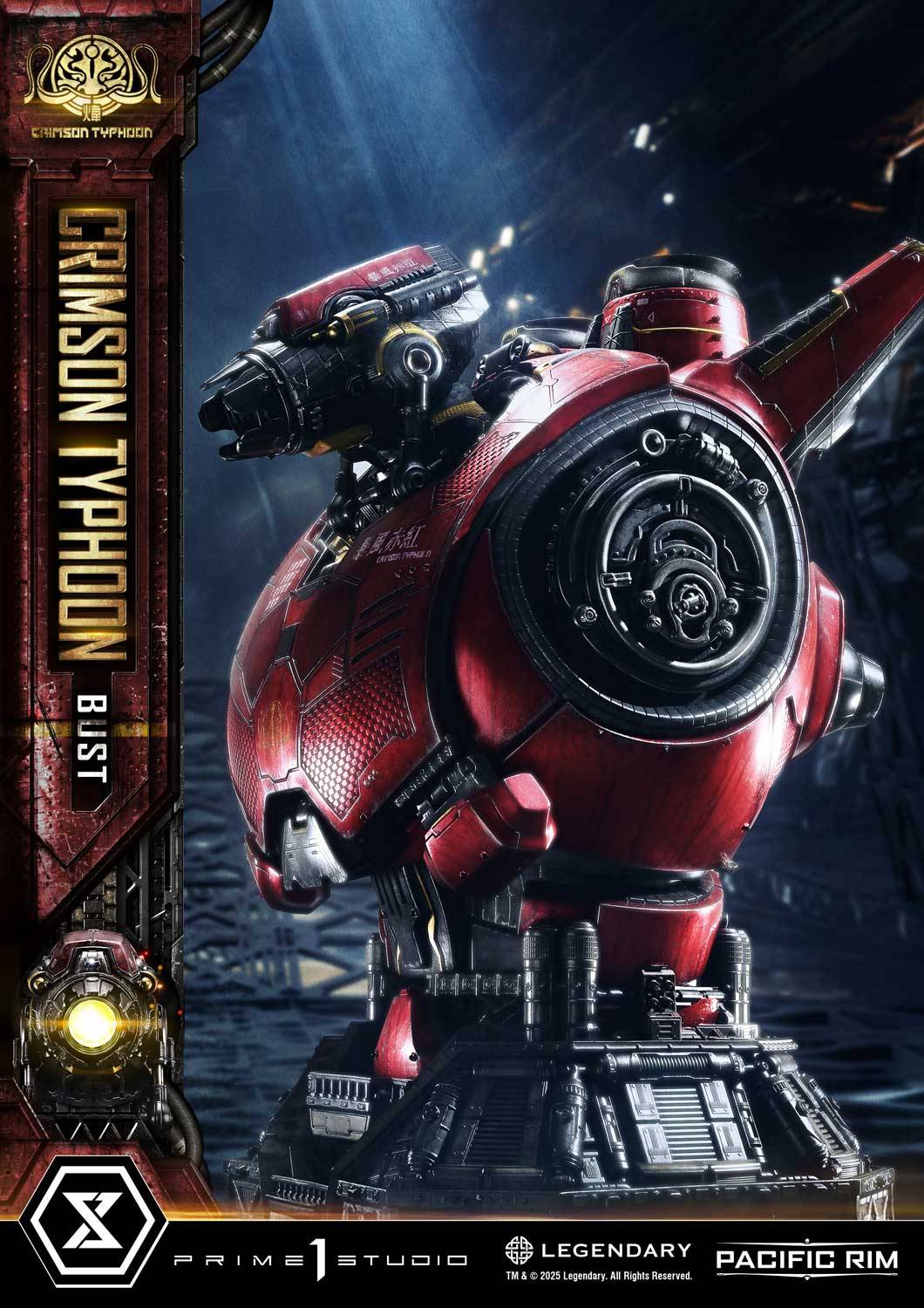 Prime 1 Statue: Pacific Rim - Crimson Typhoon (Life Size Bust) [Prime 1 ...