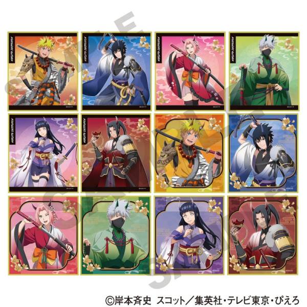 Naruto: Trading Mini Shikishi - Oni Ver. (12 Packs Box) [Crux] - Nin ...