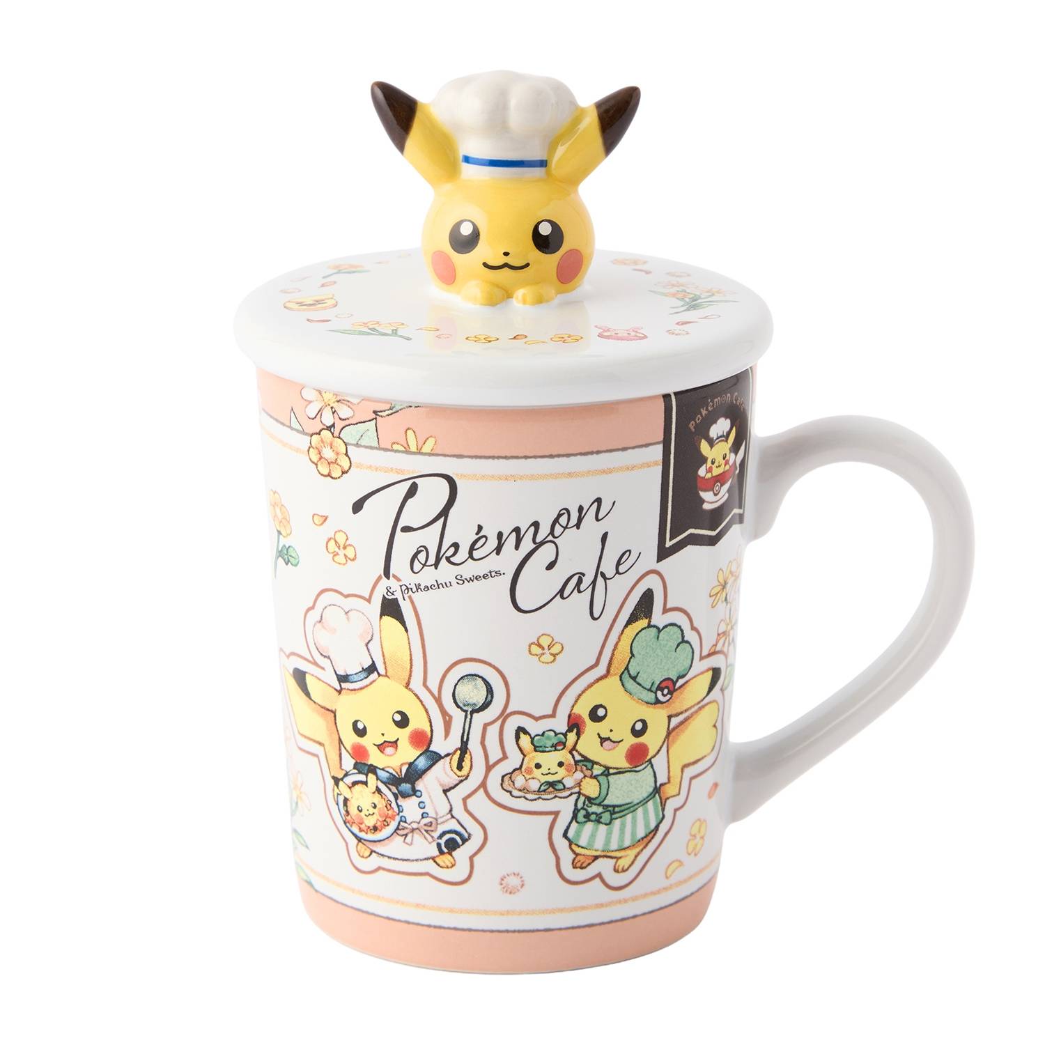 Pokémon: Pokémon Cafe & Pikachu Sweets - Chef Pikachu Mug with Lid ...