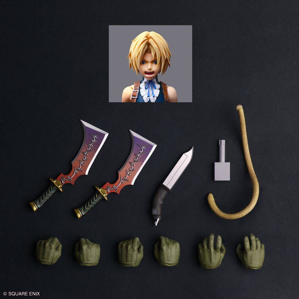 Final Fantasy IX: Zidane Tribal - Play Arts Shin [Square Enix] - Nin ...