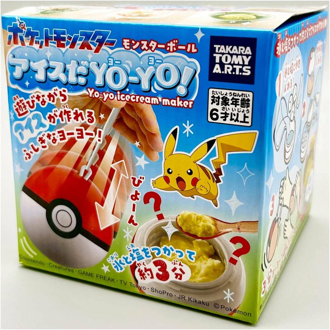 Pokémon: Ice Cream Yo-Yo - Pokéball [Takara Tomy] - Nin-Nin-Game.com