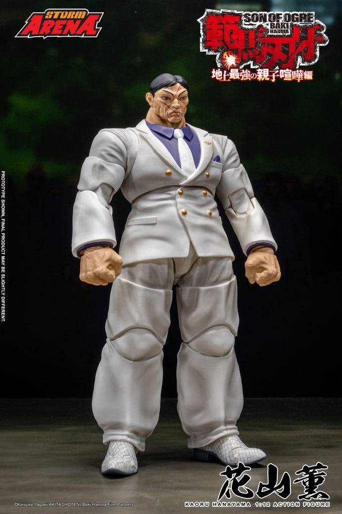 Baki Hanma: Action Figure - Kaoru Hanayama 1/12 [Storm Collectibles ...