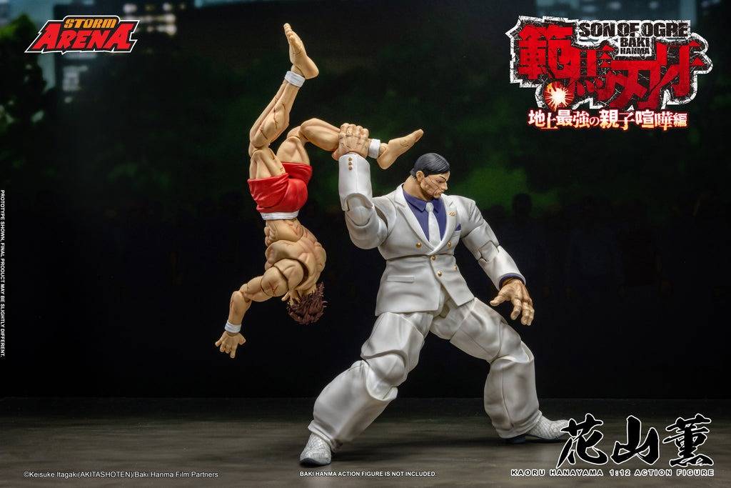 Baki Hanma: Action Figure - Kaoru Hanayama 1/12 [Storm Collectibles ...