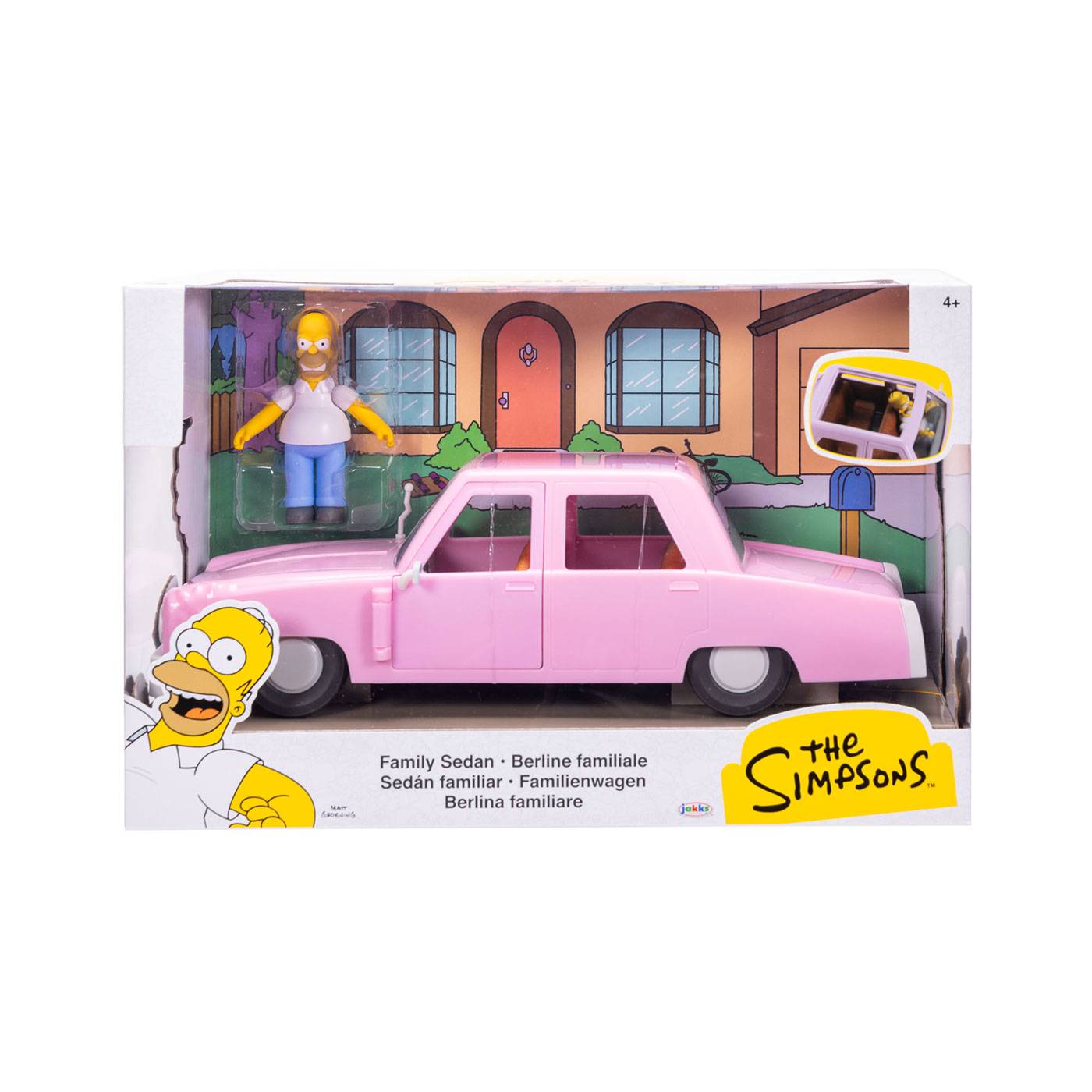 The Simpsons: 2.5 Inch Vehicle - The Simpsons Family Car [Jakks Pacific ...
