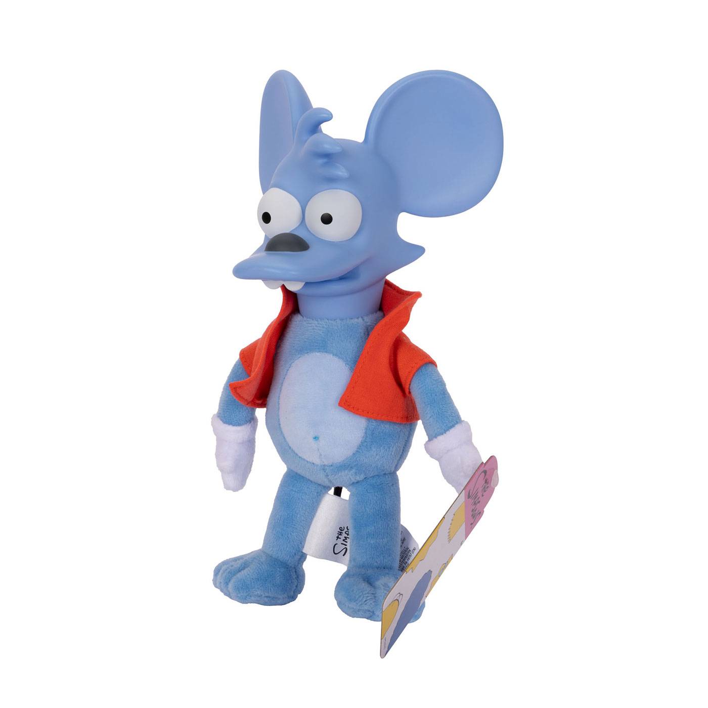 The Simpsons: Basic Plush - Itchy [Jakks Pacific] - Nin-Nin-Game.com