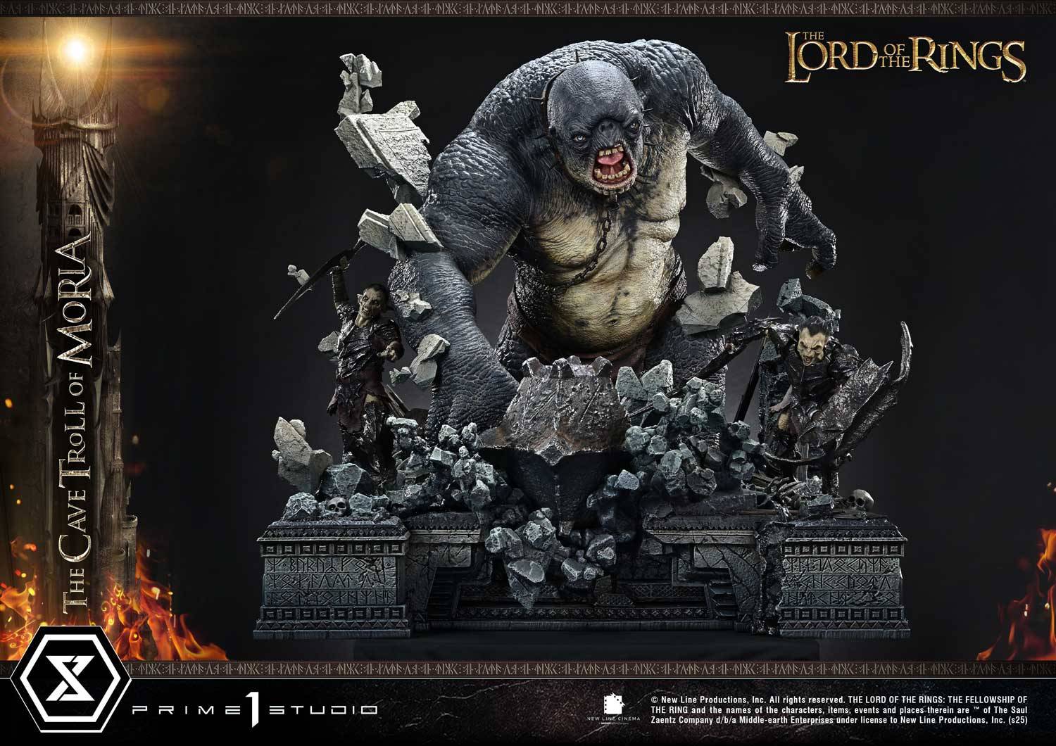 Premium Masterline: The Lord of the Rings - Cave Troll of Moria 1/6 ...