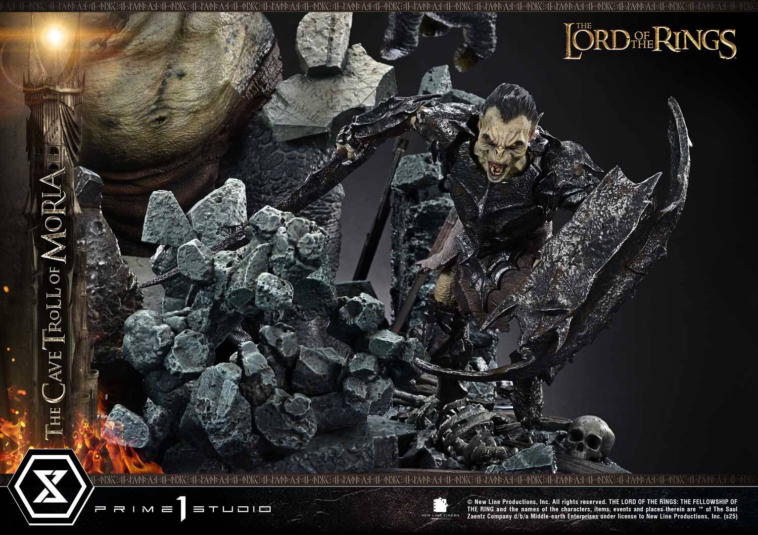 Premium Masterline: The Lord of the Rings - Cave Troll of Moria 1/6 ...