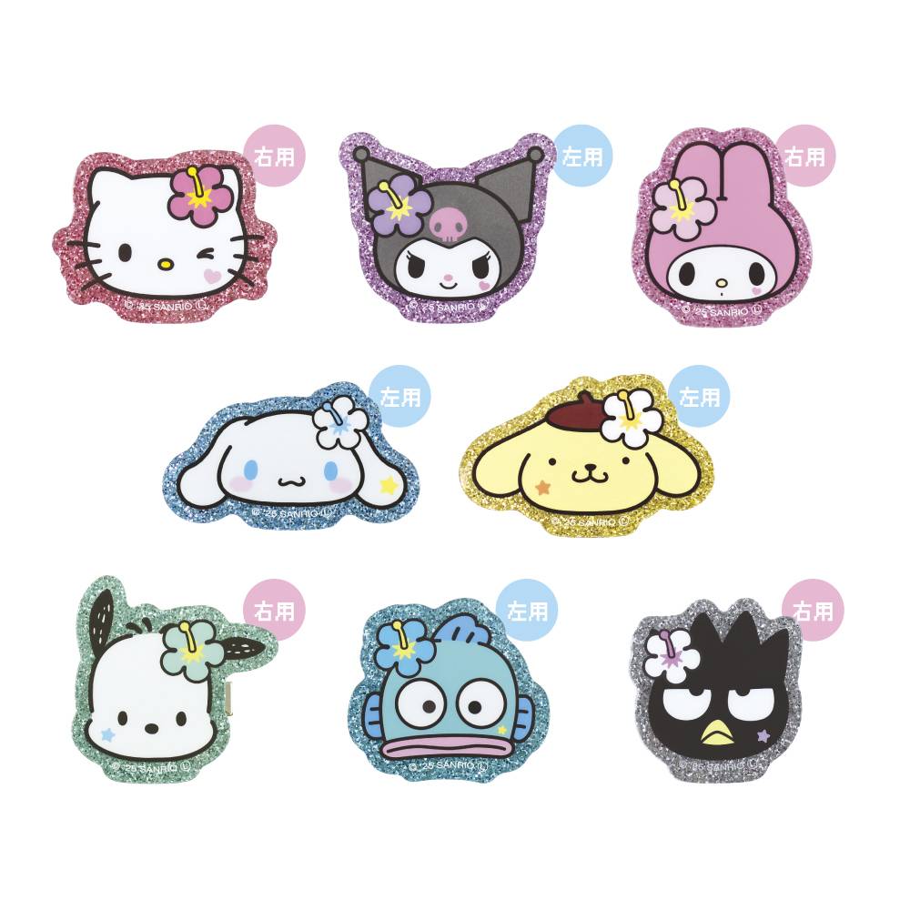 Sanrio Characters: Y2K Acrylic Hair Clip Collection [Yamano Paper ...