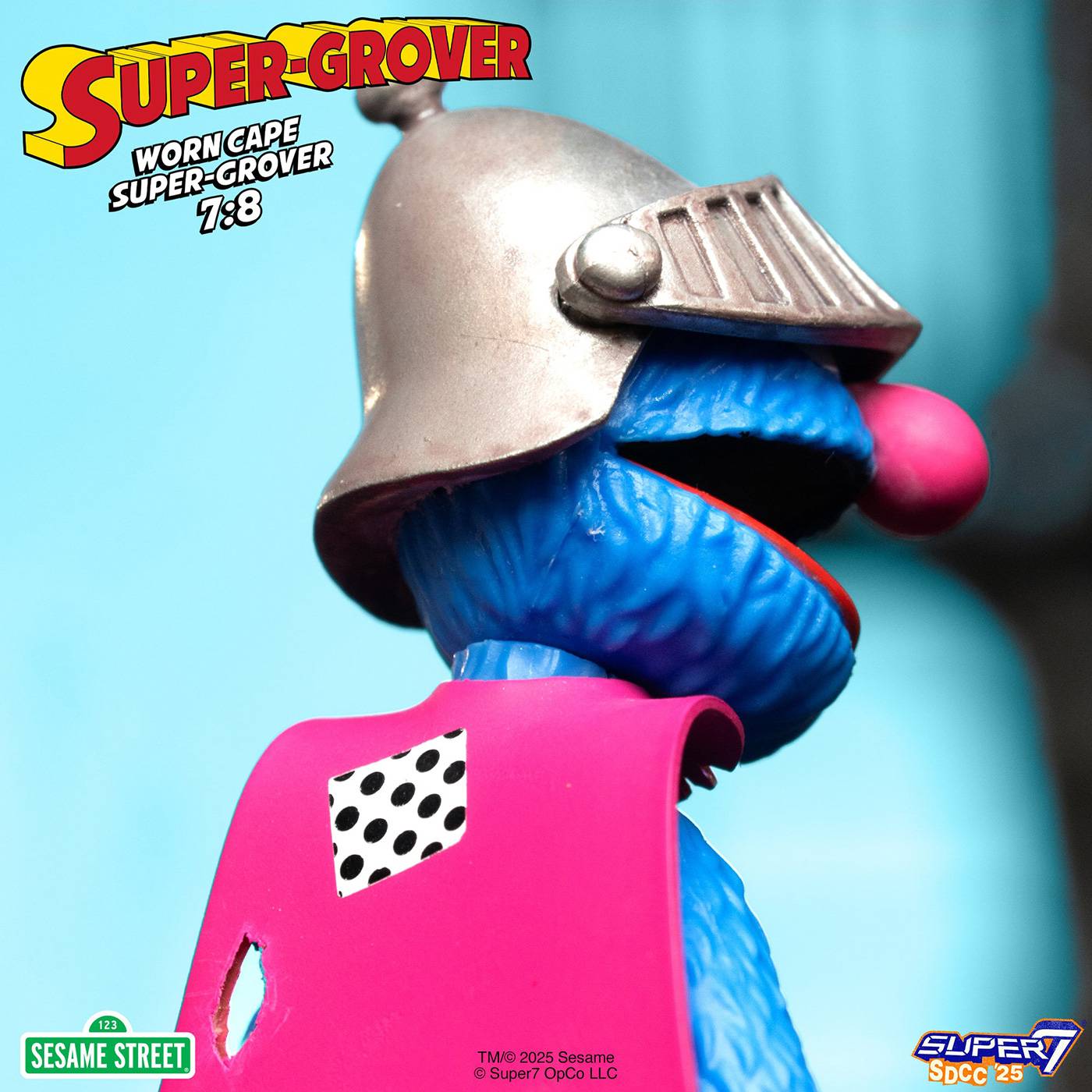 ReAction: Sesame Street - Super Grover (Blind Box) [Super 7] - Nin-Nin ...