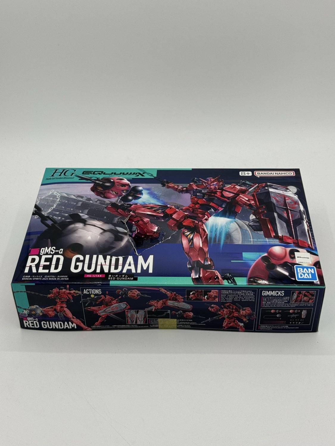 [Damaged Box] HG 1/144: Mobile Suit Gundam GQuuuuuuX - Red Gundam ...