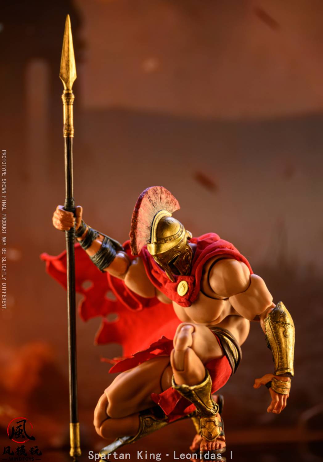 Action Figure: Spartan King Leonidas I 1/12 [Wind Toys] - Nin-Nin-Game.com