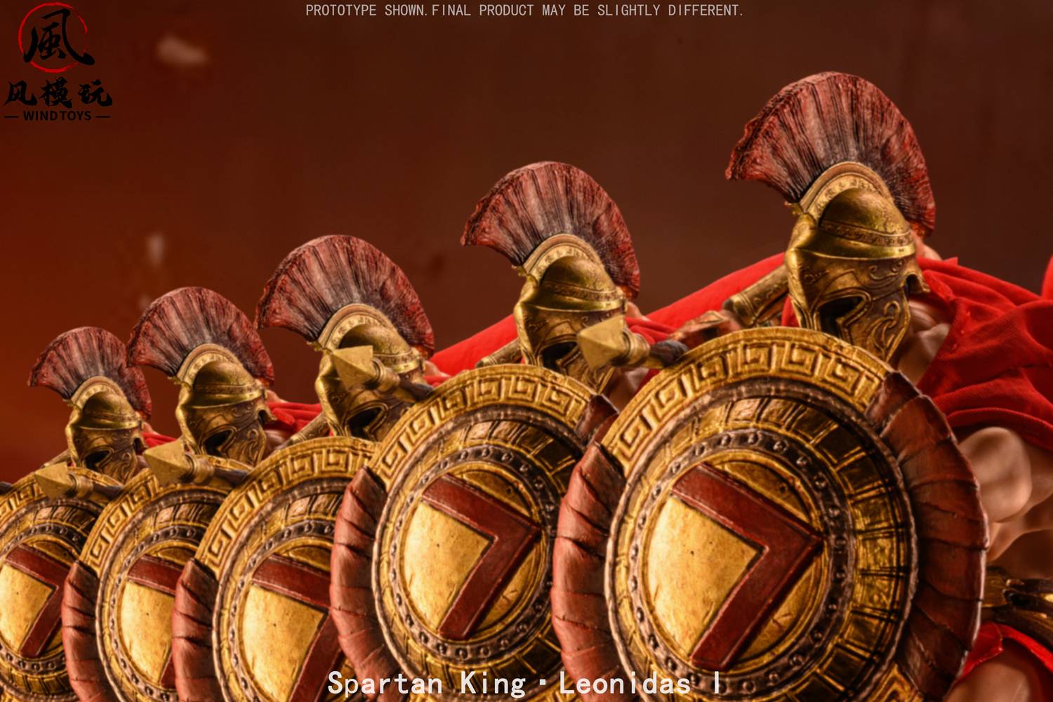 Action Figure: Spartan King Leonidas I 1/12 [Wind Toys] - Nin-Nin-Game.com