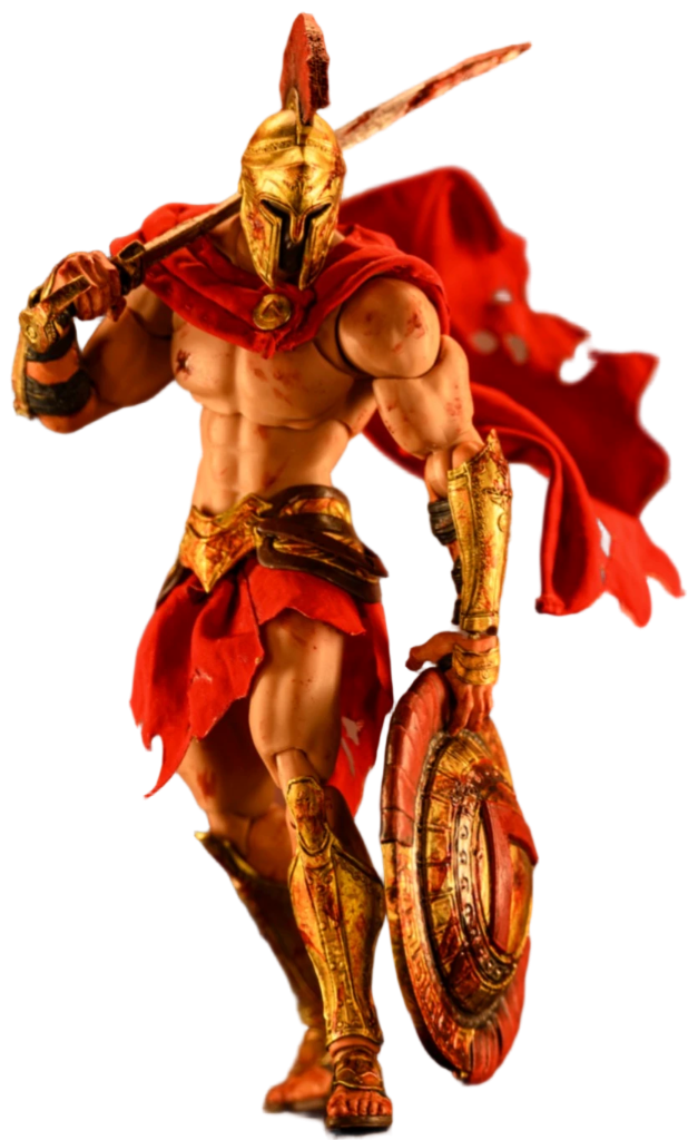Action Figure: Spartan King Leonidas I (Battle-Worn Ver.) 1/12 [Wind ...