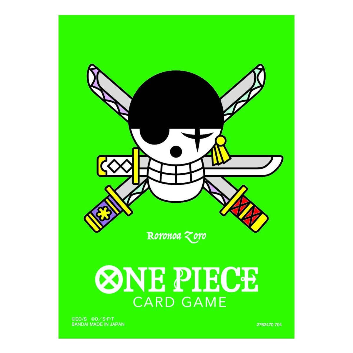 ONE PIECE CARD GAME: Card Sleeves - Premium Matte Vol. 2 - Roronoa Zoro ...