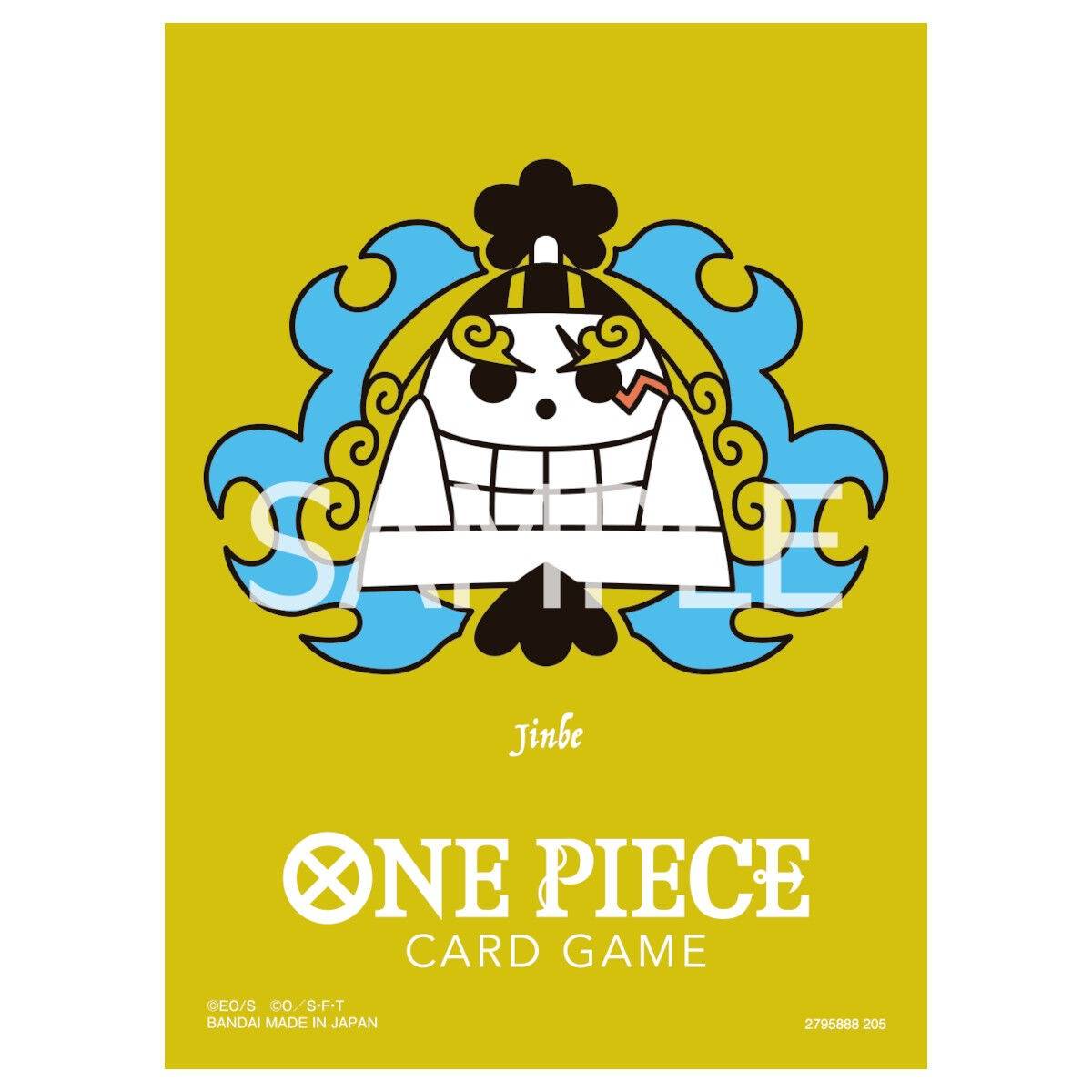 ONE PIECE CARD GAME: Card Sleeves - Premium Matte Vol. 3 - Jinbe ...
