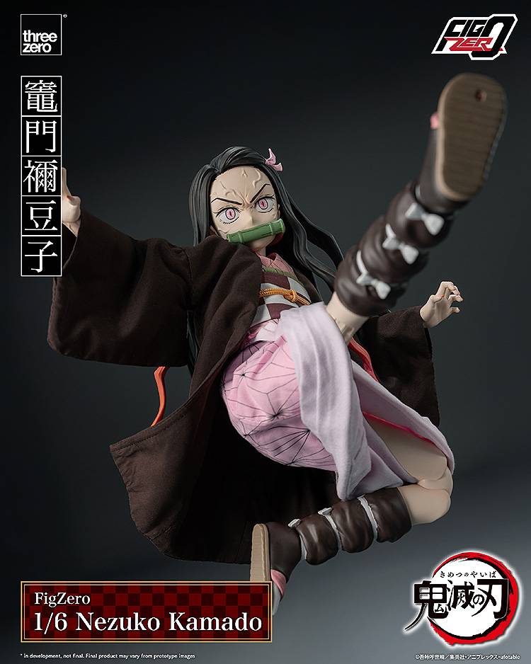 FigZero: Demon Slayer/ Kimetsu no Yaiba - Nezuko Kamado 1/6 [threezero ...