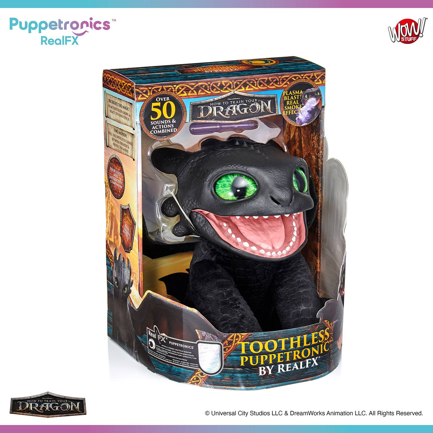 Puppetronics Real FX: How to Train Your Dragon - Toothless [Wow Stuff ...