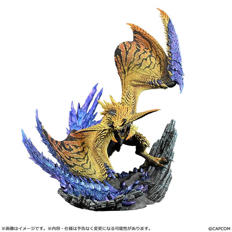 Monster Hunter Wilds: Shining Thunder Rey Dau - Capcom Figure Builder ...