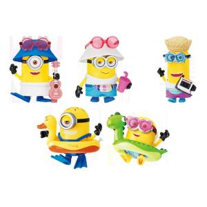 Blind Box: MOKOO Mini Figure - Minions (Summer Bello Ver.) (6 Packs Box ...