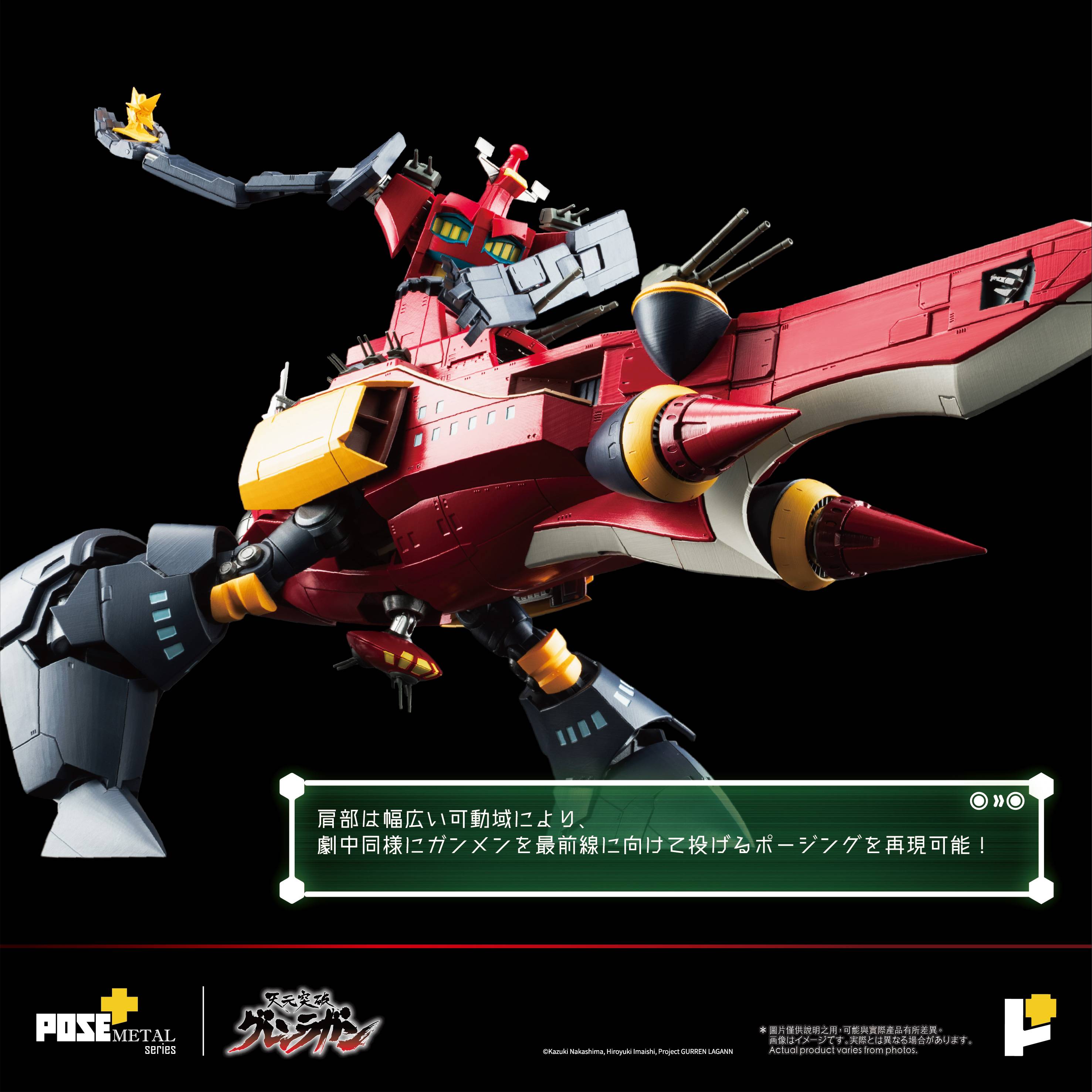 Pose+ Metal: Tengen Toppa Gurren Lagann - Dai-Gurren [Art Storm] - Nin ...