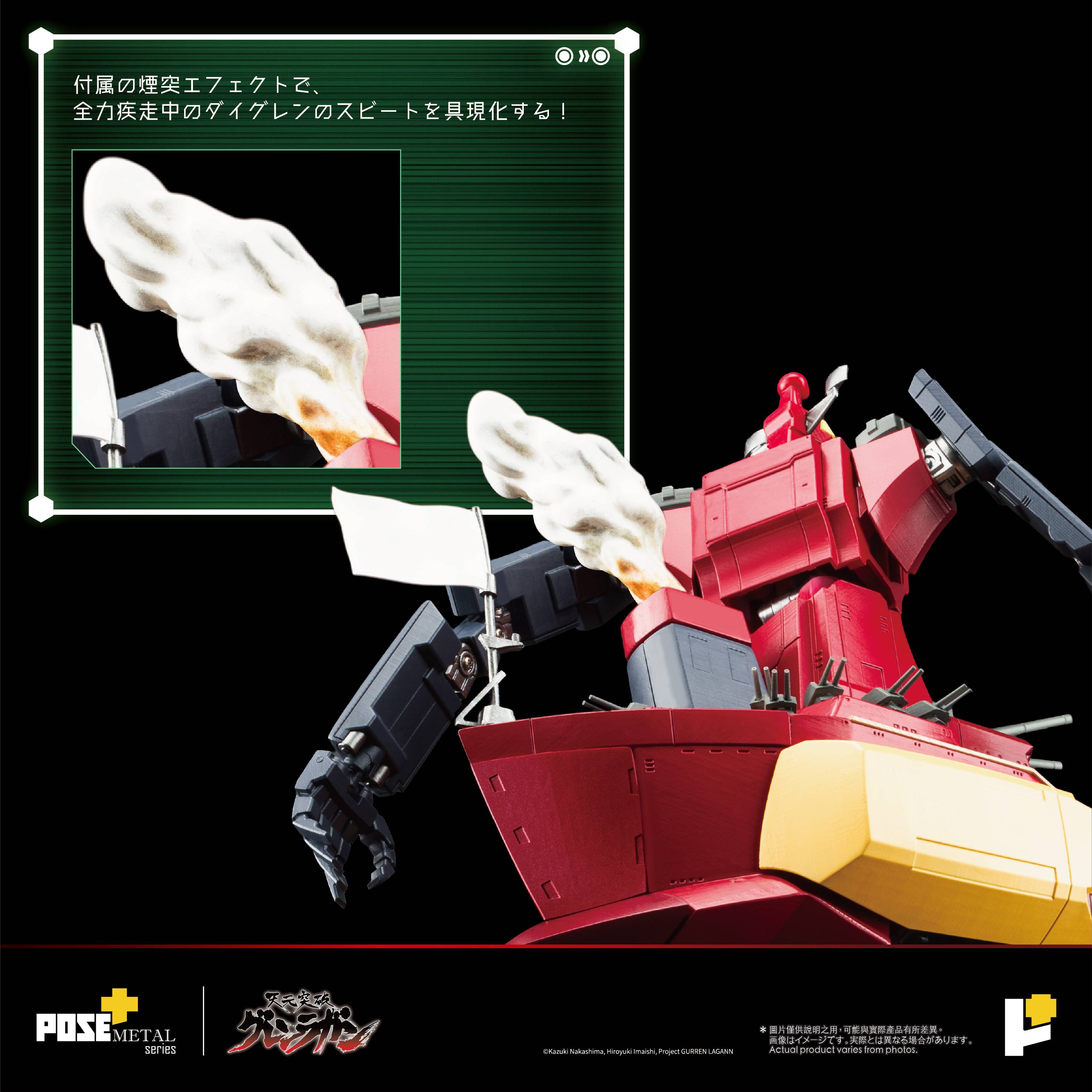 Pose+ Metal: Tengen Toppa Gurren Lagann - Dai-Gurren [Art Storm] - Nin ...