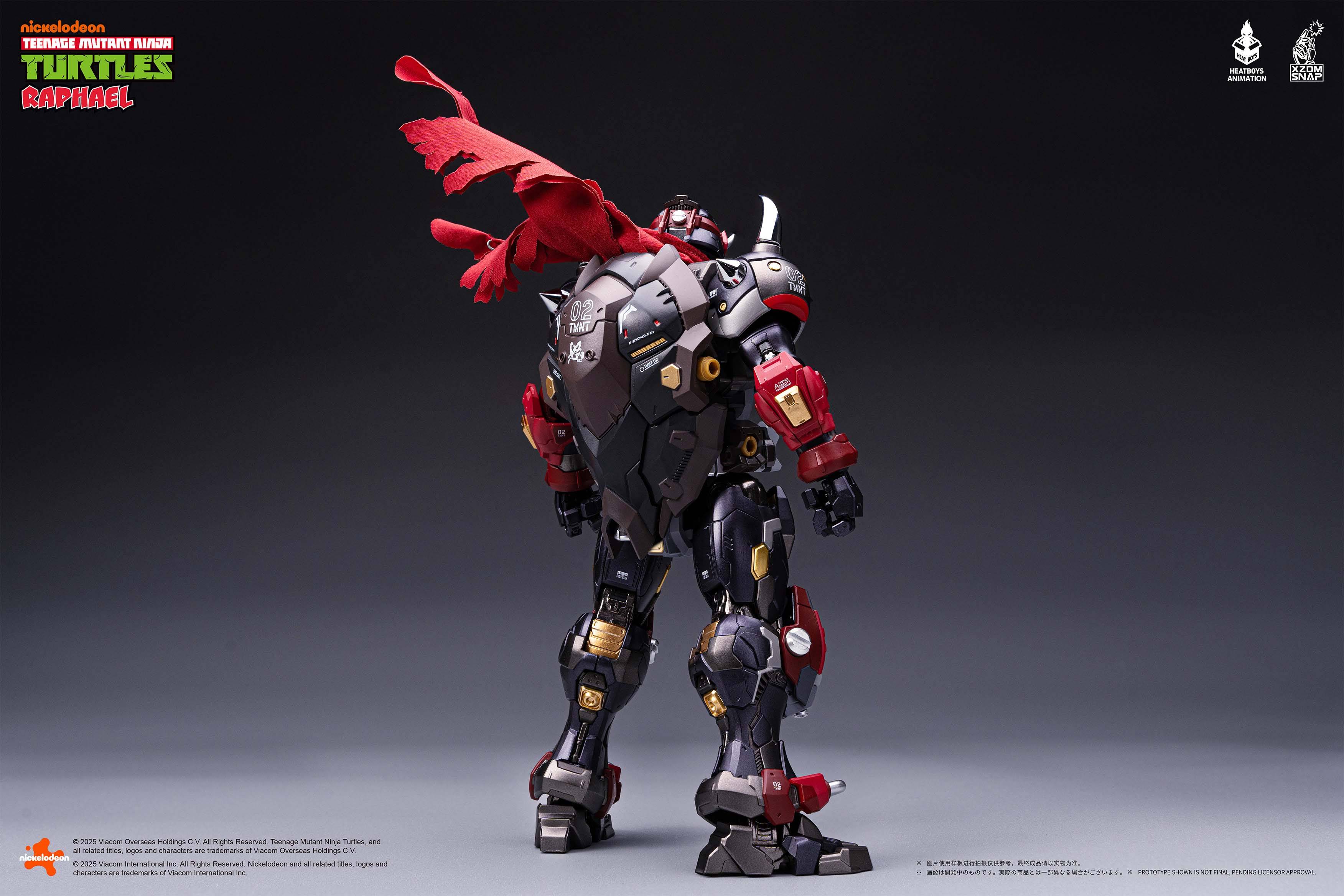 Teenage Mutant Ninja Turtles: Raphael - Akasatsu Ver. Metal Action ...