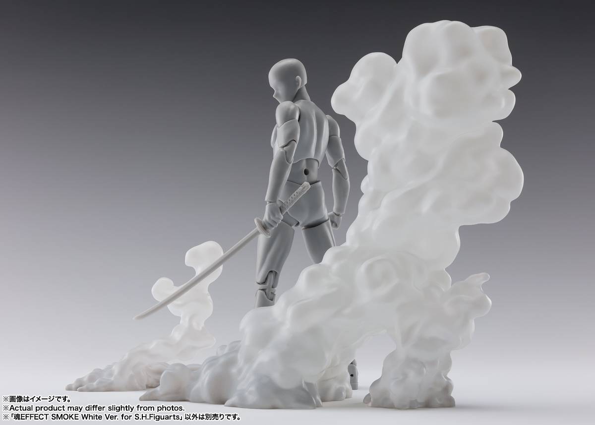 S.H.FIGUARTS: Tamashii Effect - Smoke Effect (White Ver.) - Expansion ...