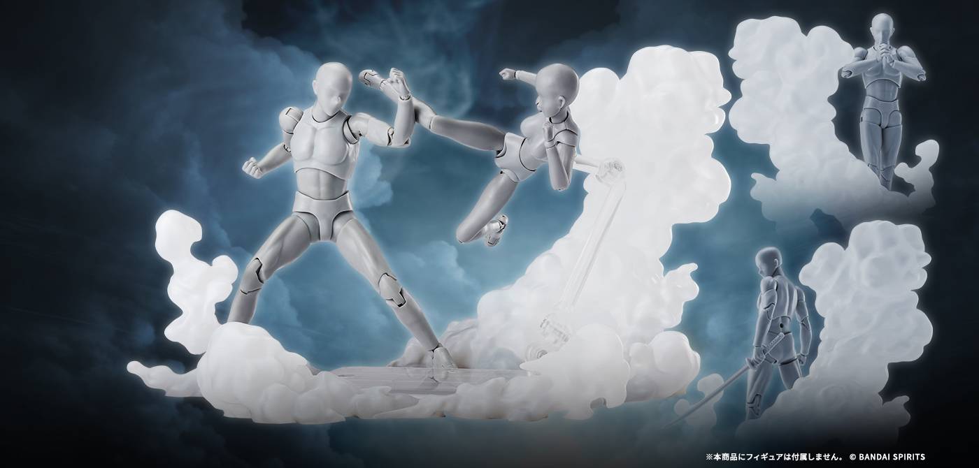 S.H.FIGUARTS: Tamashii Effect - Smoke Effect (White Ver.) - Expansion ...
