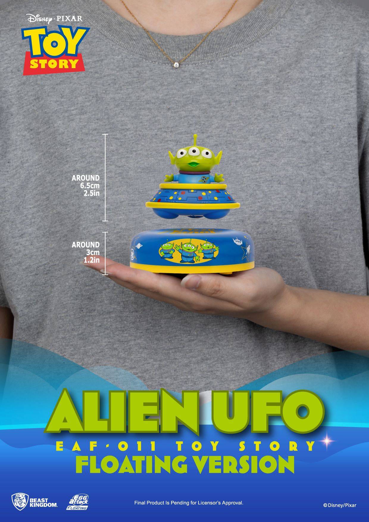Toy Story: Floating Toy - Alien UFO [Beast Kingdom] - Nin-Nin-Game.com